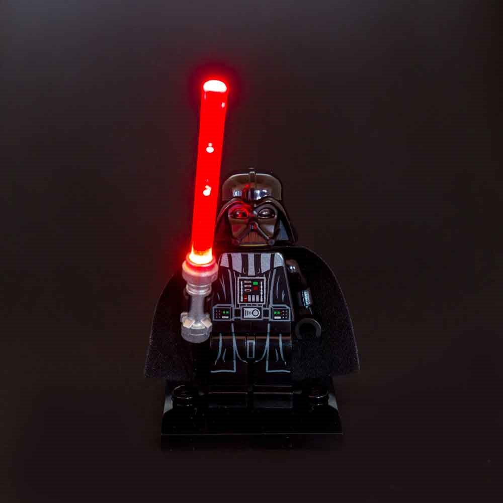 LED LEGO Star Wars Lightsaber 5cm Light - Red, LEGO® lighting