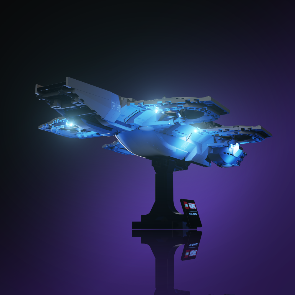 LMB 2.0 Light Kit for LEGO Marvel The Avengers Helicarrier #76295